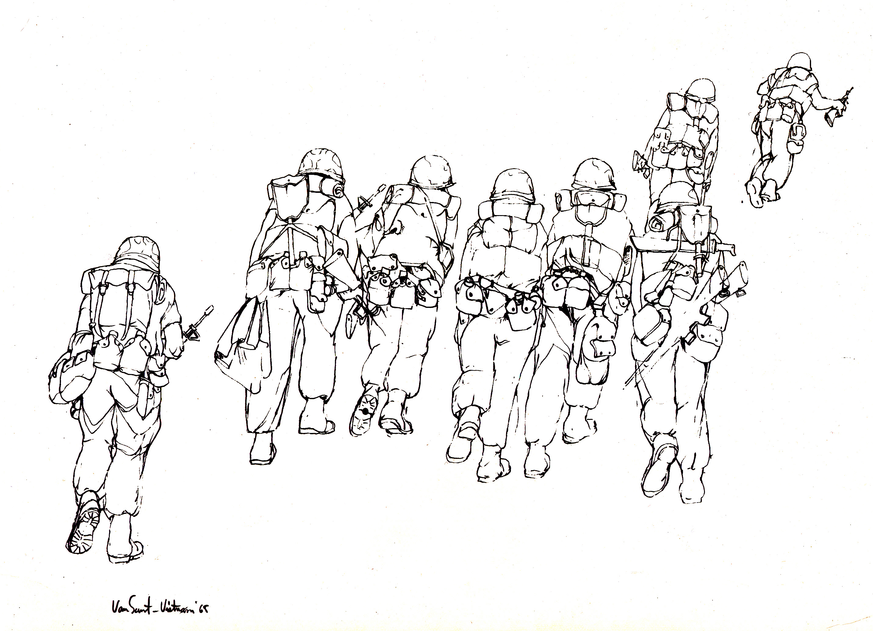 Correspondent Art – Tom Van Sant